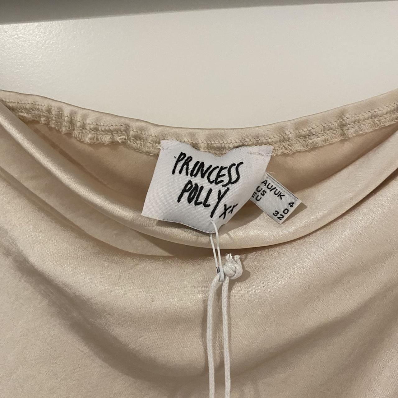 Women's Cream Dress | Depop