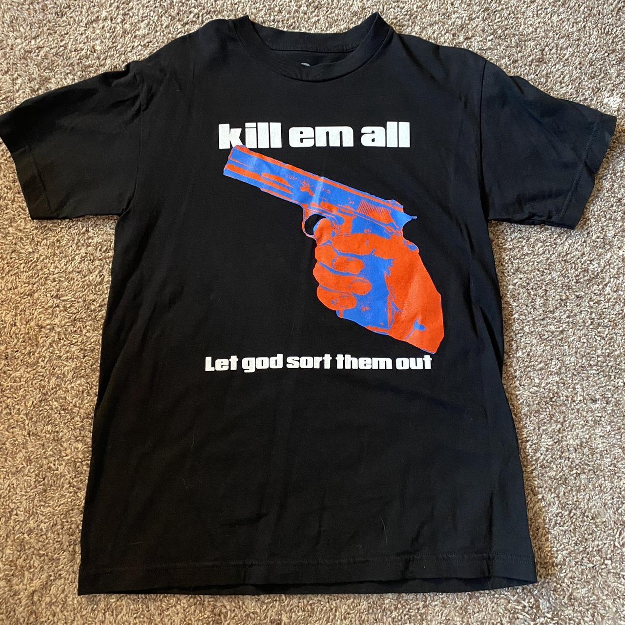 Half Evil tee Size: Medium #halfevil #333 - Depop