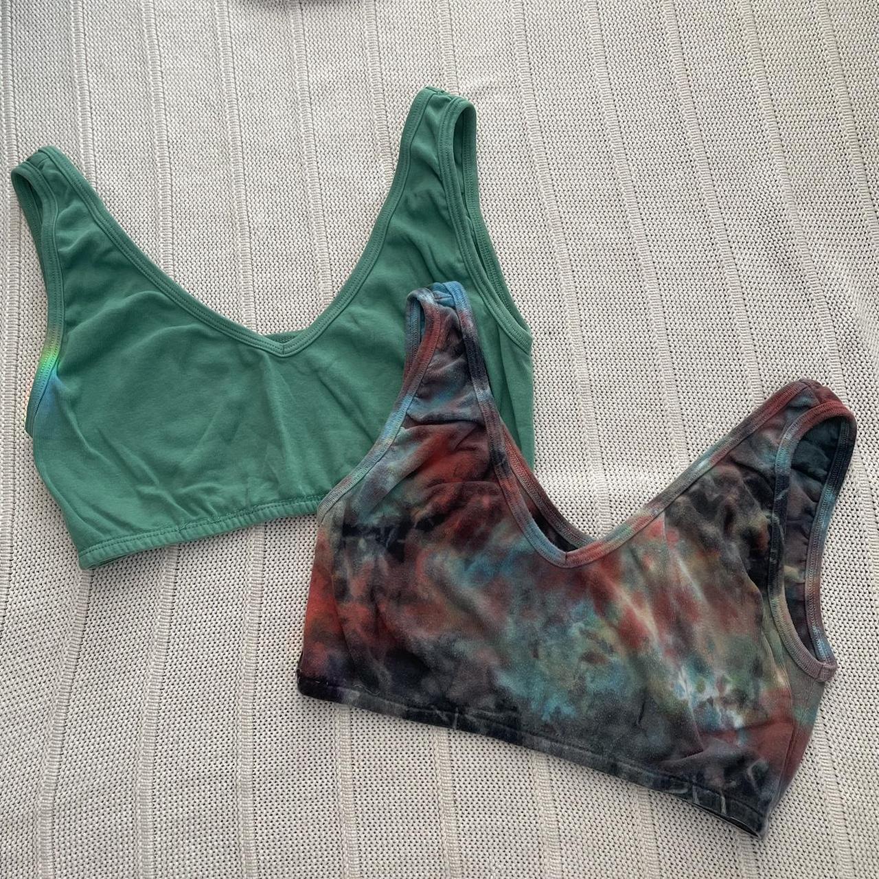 big bud press limited run bralettes in kelly green... - Depop