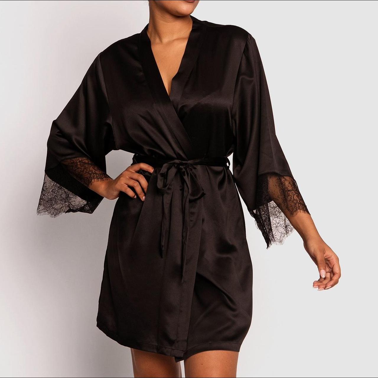 Bras n things satin robe -Super soft! -Never been... - Depop