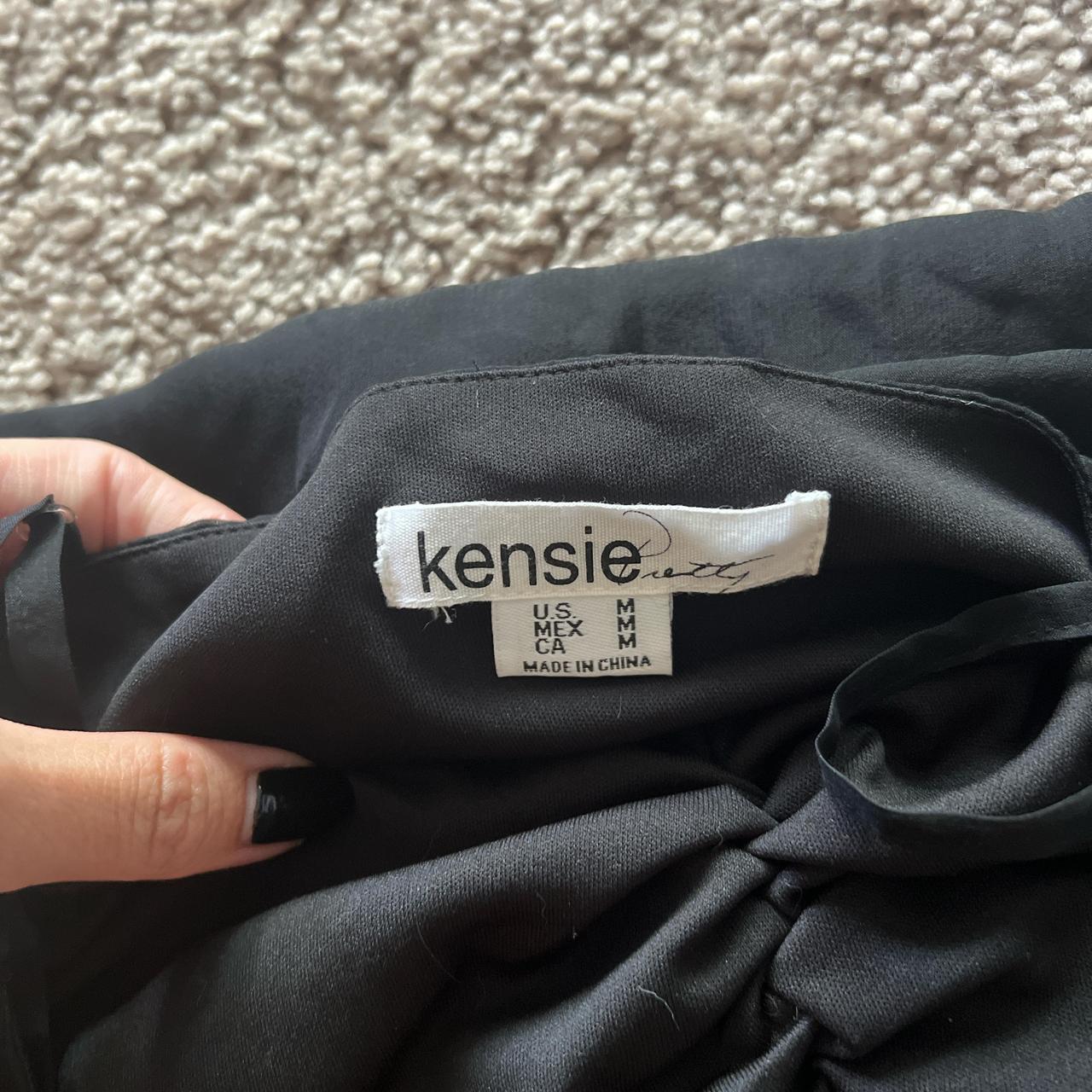 black babydoll spaghetti strap tank top. outer is a... - Depop