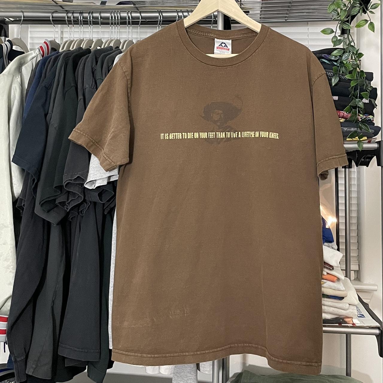 American Vintage Men's Brown T-shirt | Depop