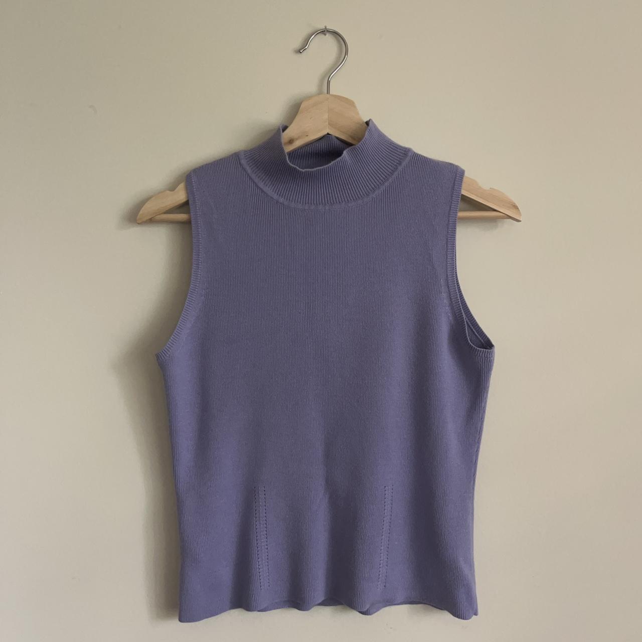 Women's Purple Vest | Depop