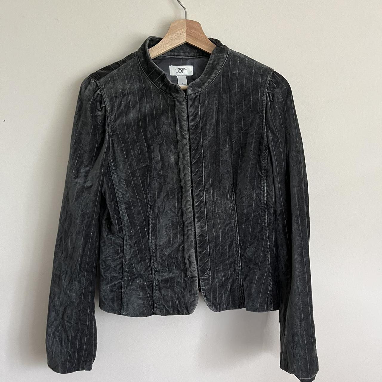 velvet blazer would fit size small or medium has... - Depop