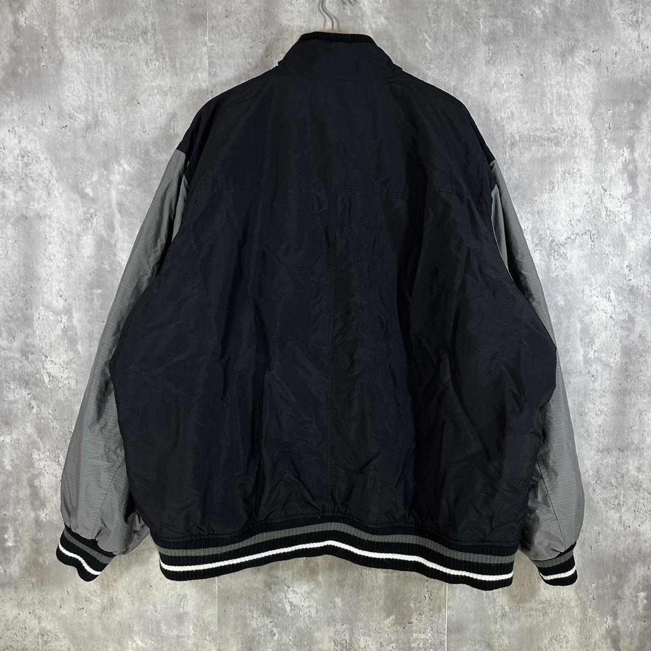 Ecko Unltd 1972 Y2K Bomber Puffer Jacket Black... - Depop