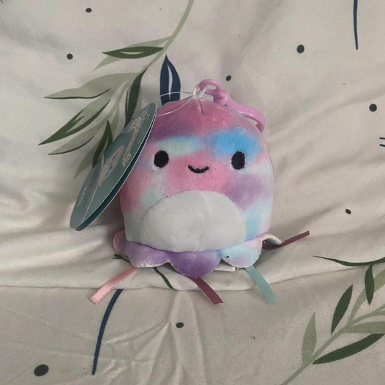 Krisa the jellyfish squishmallow keychain. brand new... - Depop