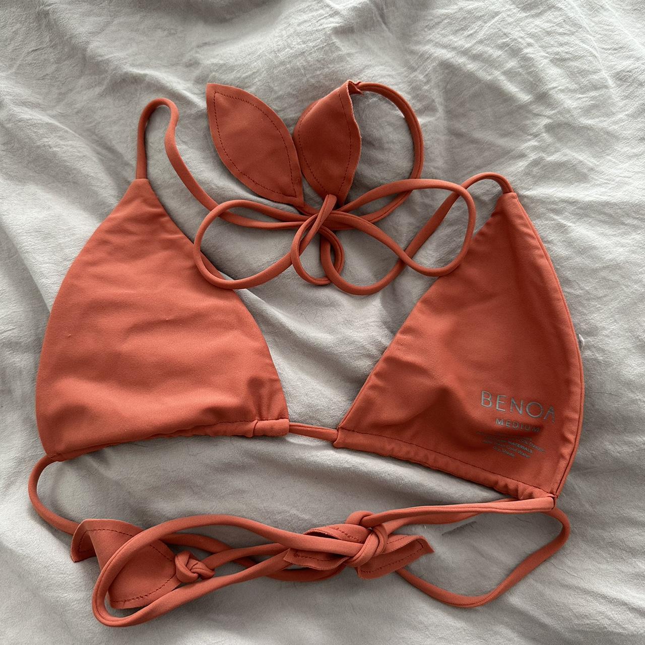 Benoa bikini top in a size medium. In the Mariko... - Depop