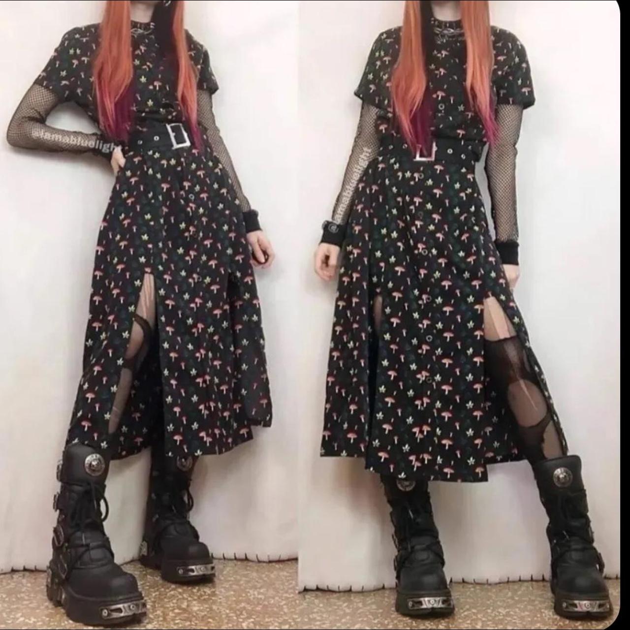 Disturbia toadstool dress Midi dress size 16 Does... - Depop