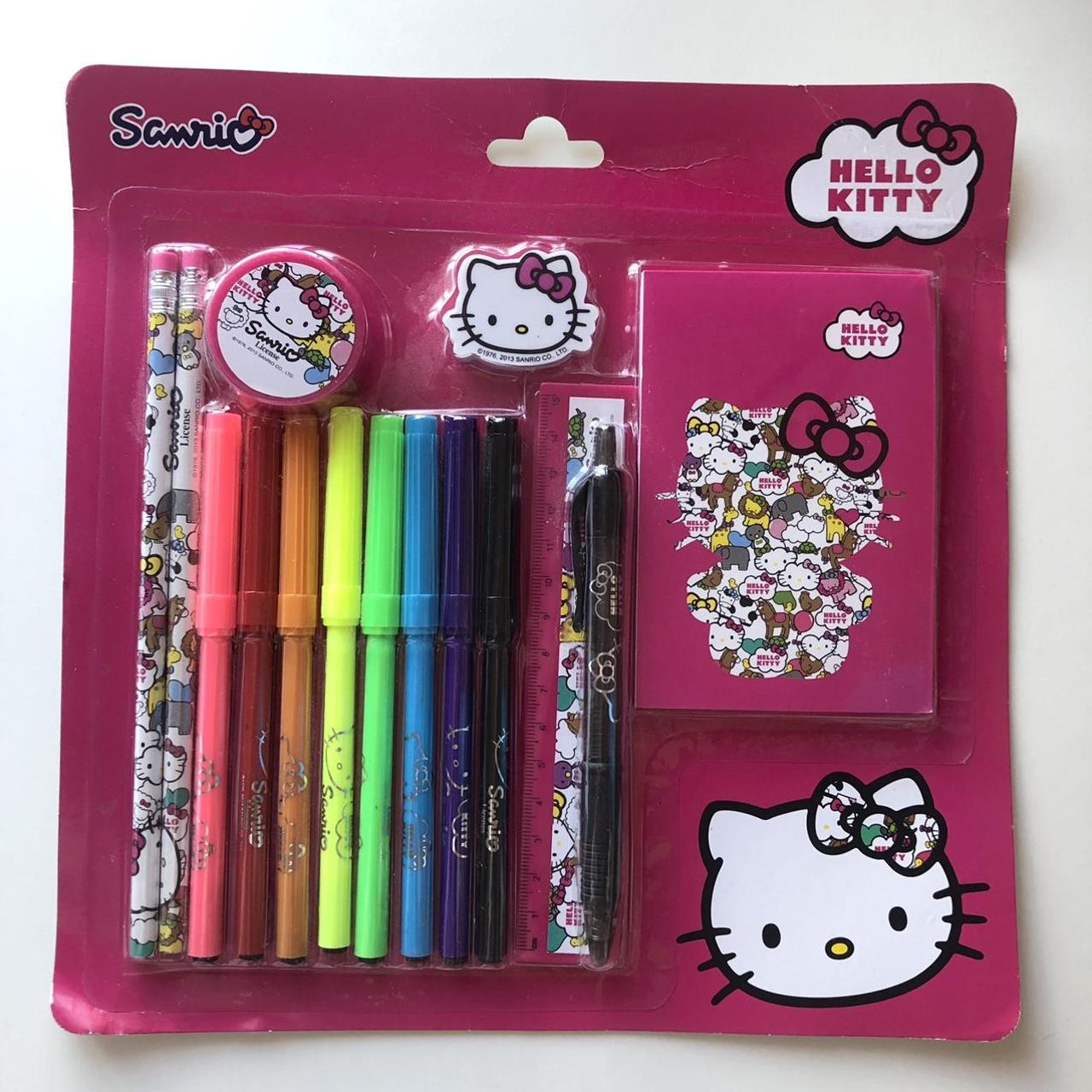 Hello Kitty Stationery Set ♡ brand new and unused... - Depop