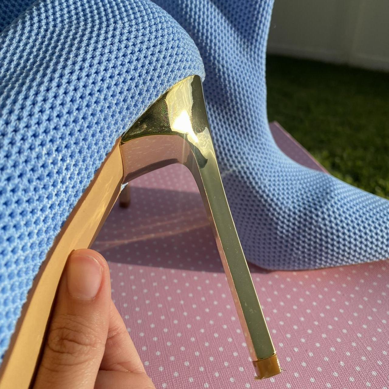 EGO Women's Blue Boots | Depop