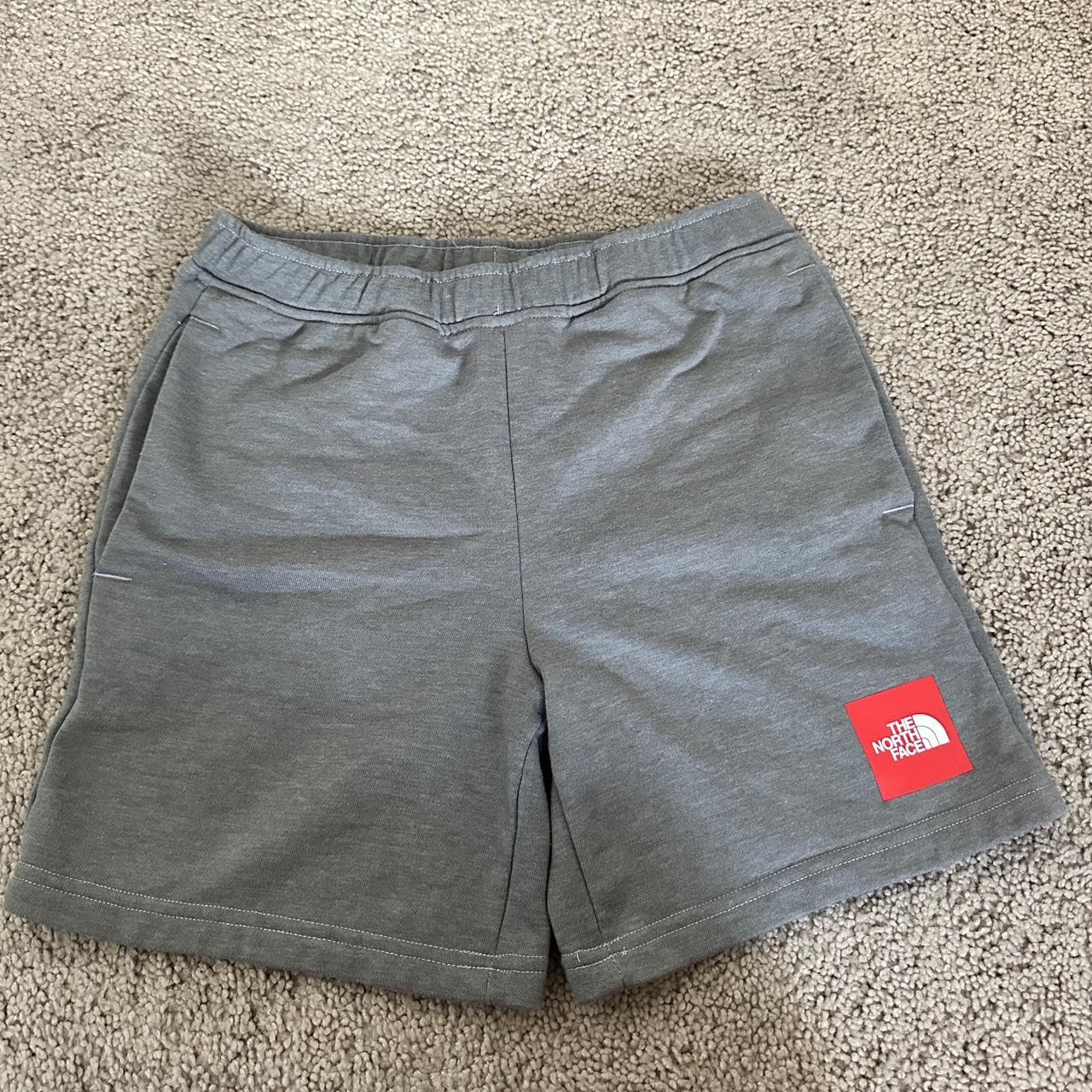 The north face shorts size XL kids, fits women's... - Depop