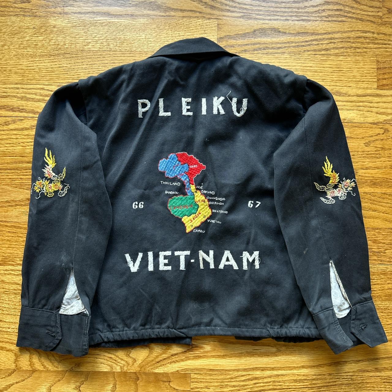 VINTAGE 60s VIETNAM EMBROIDERED CHILDREN SOUVENIR... - Depop