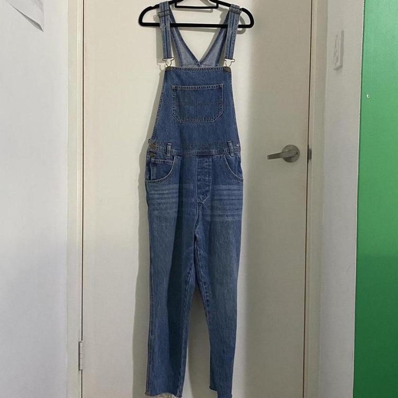 Insight Denim overalls Size 10 / bigger size 10... - Depop