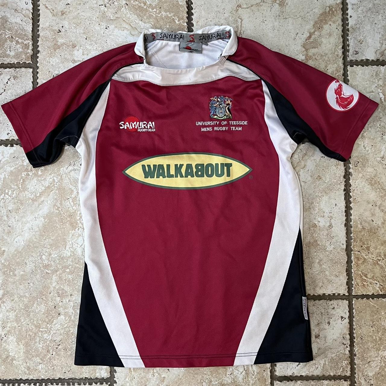 Item: Samurai Rugby Shirt Size: UK adult men’s XL.... - Depop