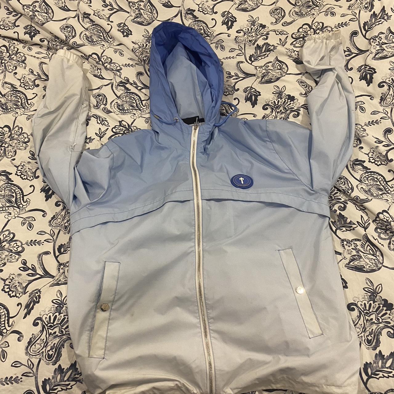 Trapstar blue gradient windbreakers Willing to... - Depop