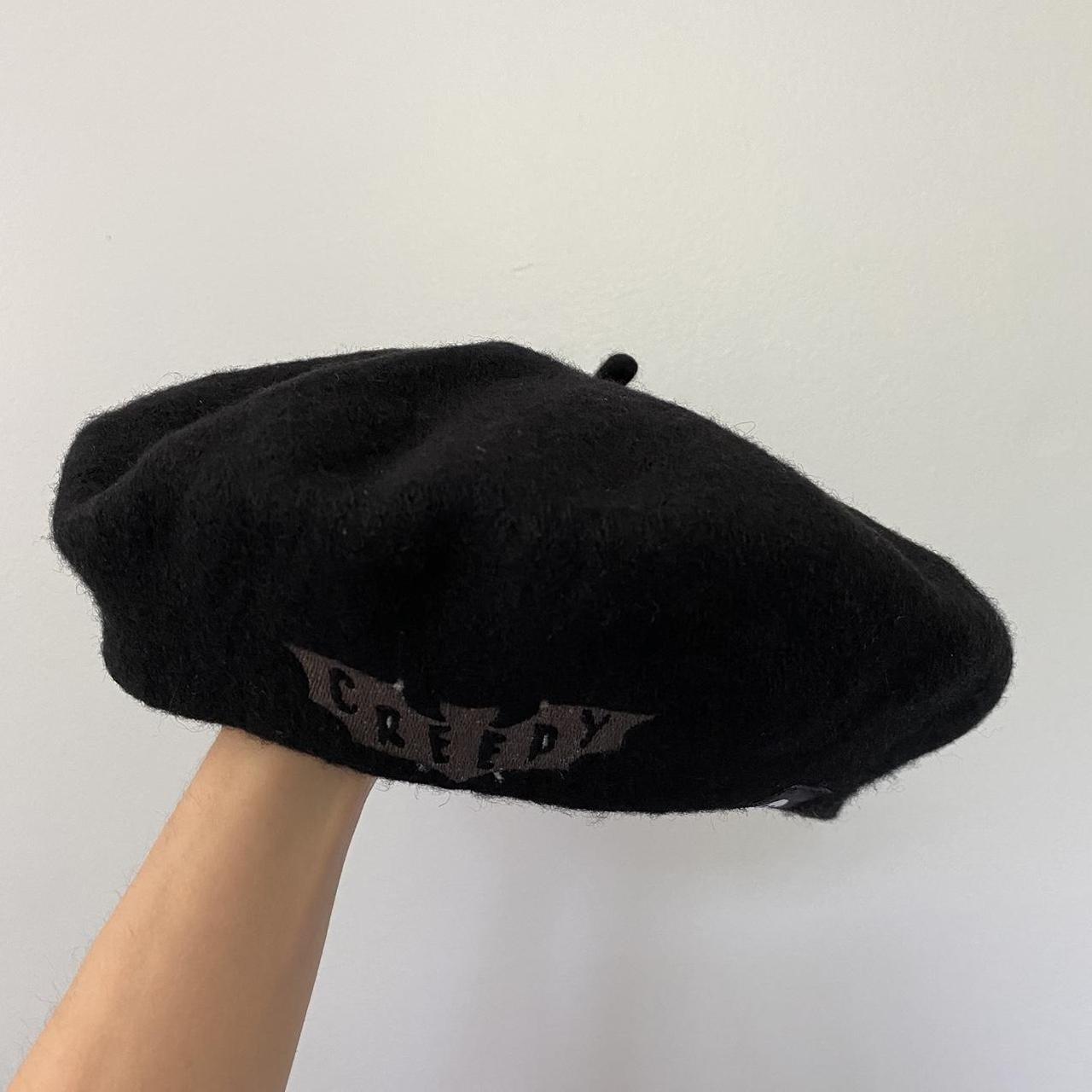 Halloween Creepy Black Bat Beret 🦇🕸️ •can’t remember... - Depop
