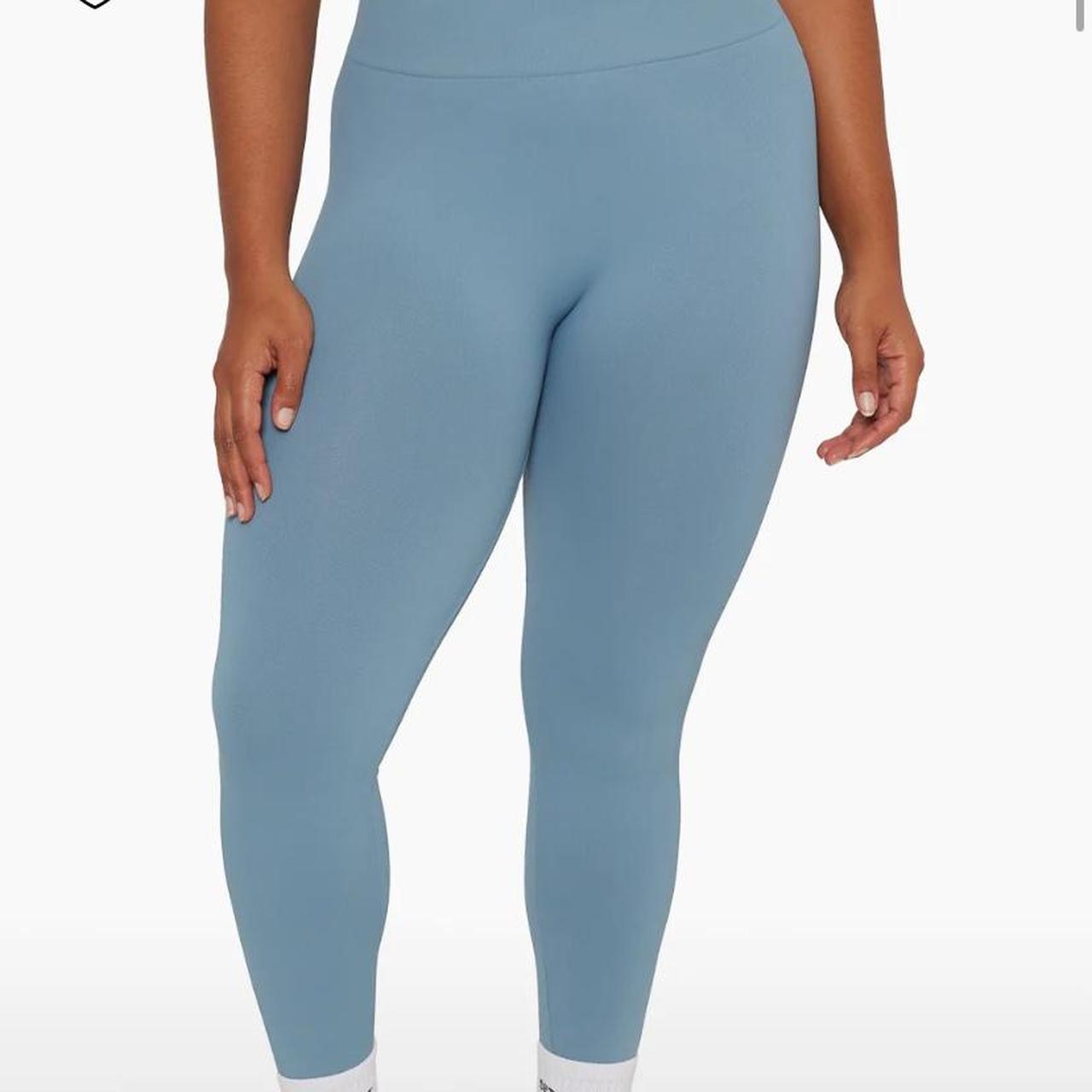 Blue Set Active Workout Leggings #blue #setactive... - Depop