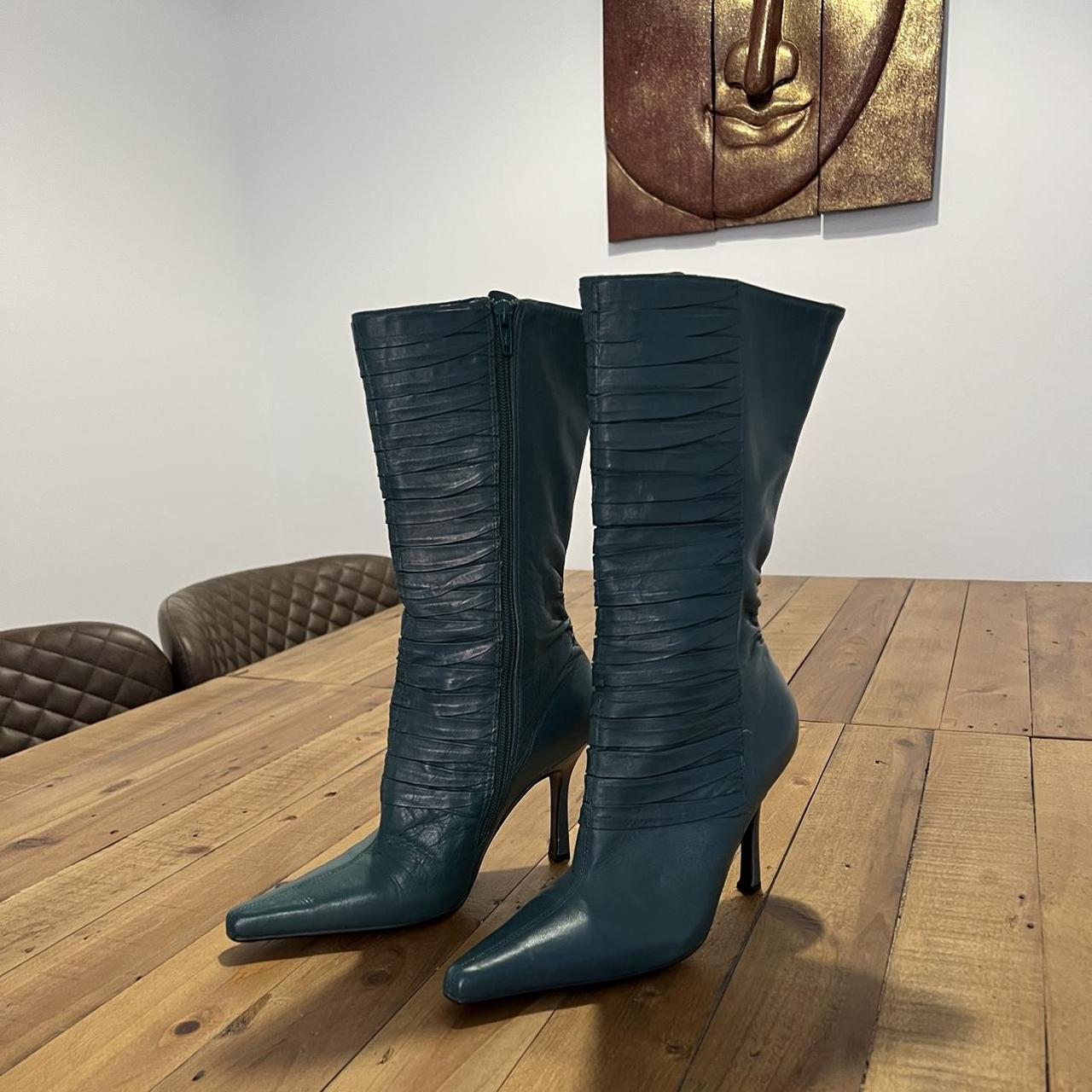 Gorgeous Faith Boots 🍃 Calf length, 4 inch heel.... - Depop