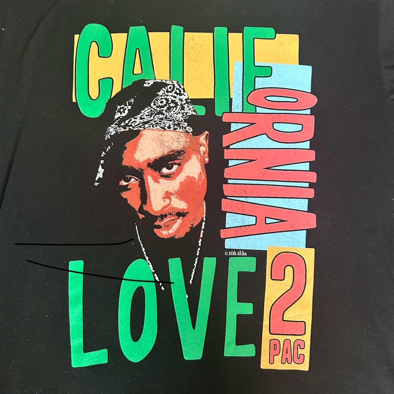 2pac graphic tee in black | Size medium | Perfect... - Depop