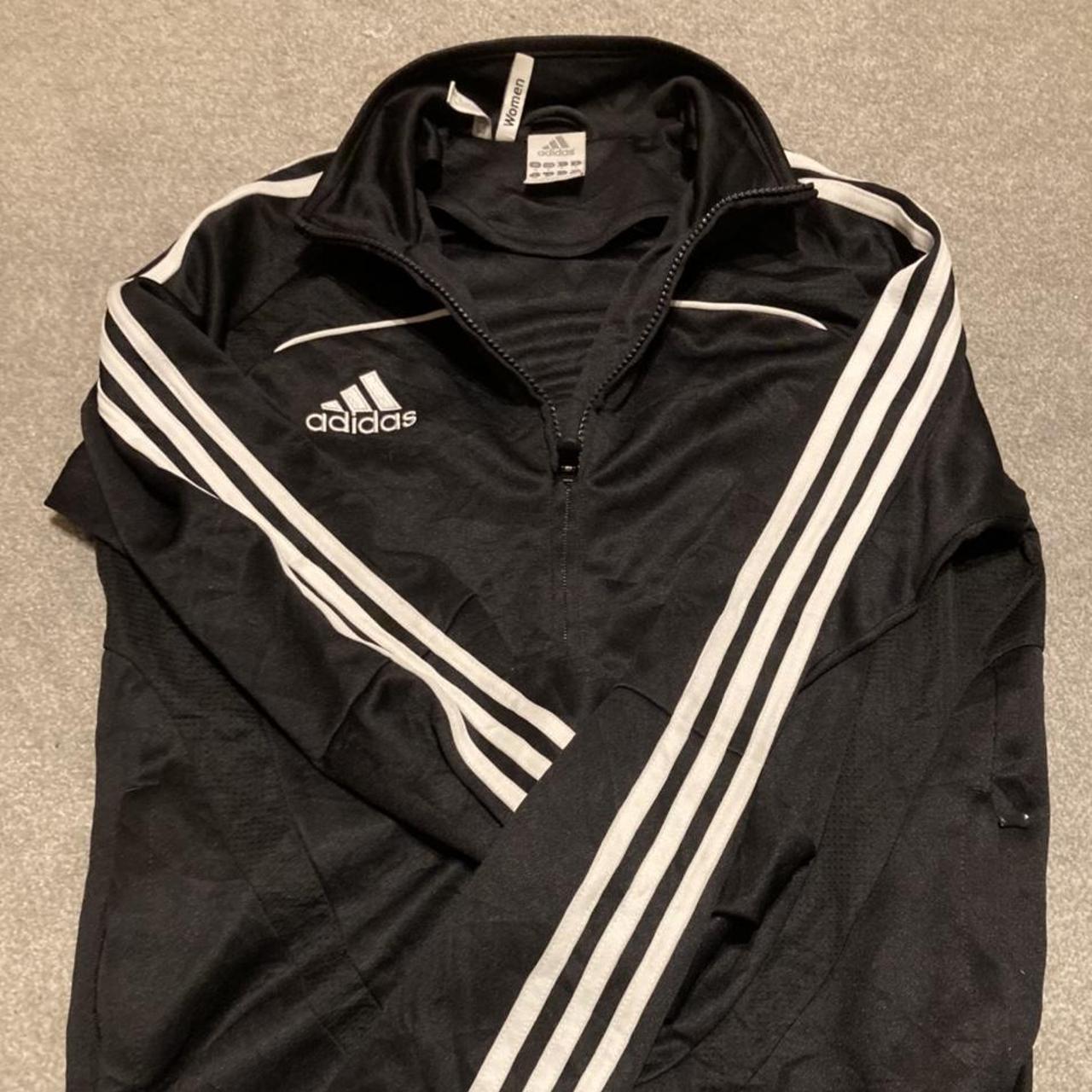 Adidas Climate Women’s Zip-Up Track Top... - Depop