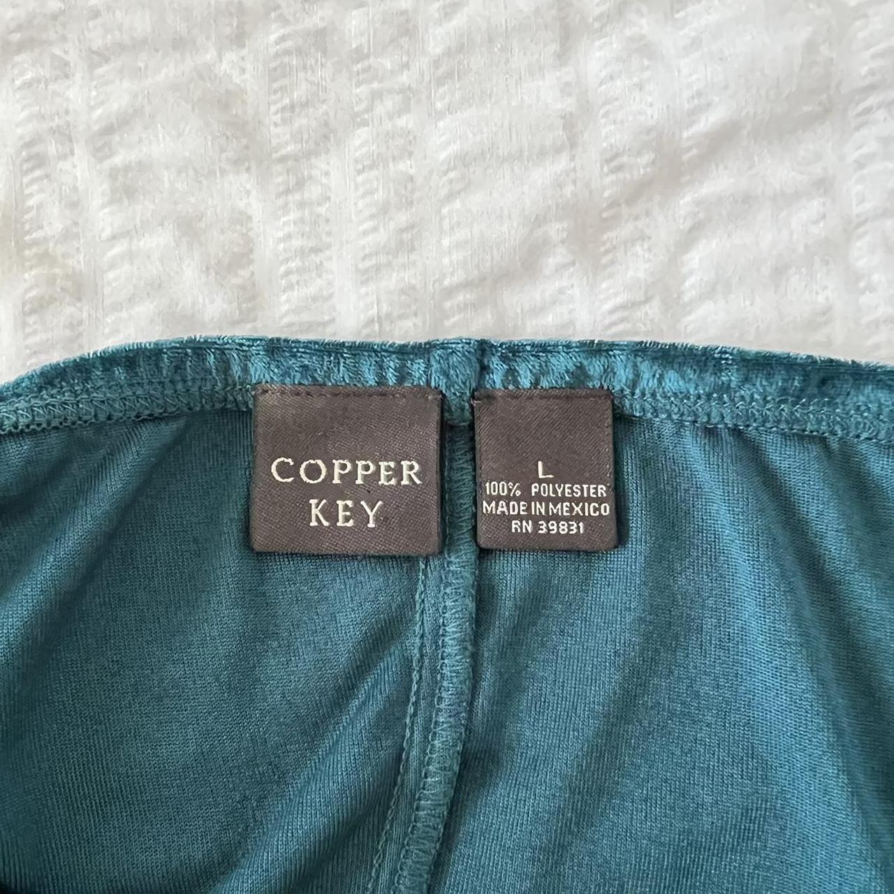 🍀Velvet beaded halter top🍀 - brand: Copper Key -... - Depop