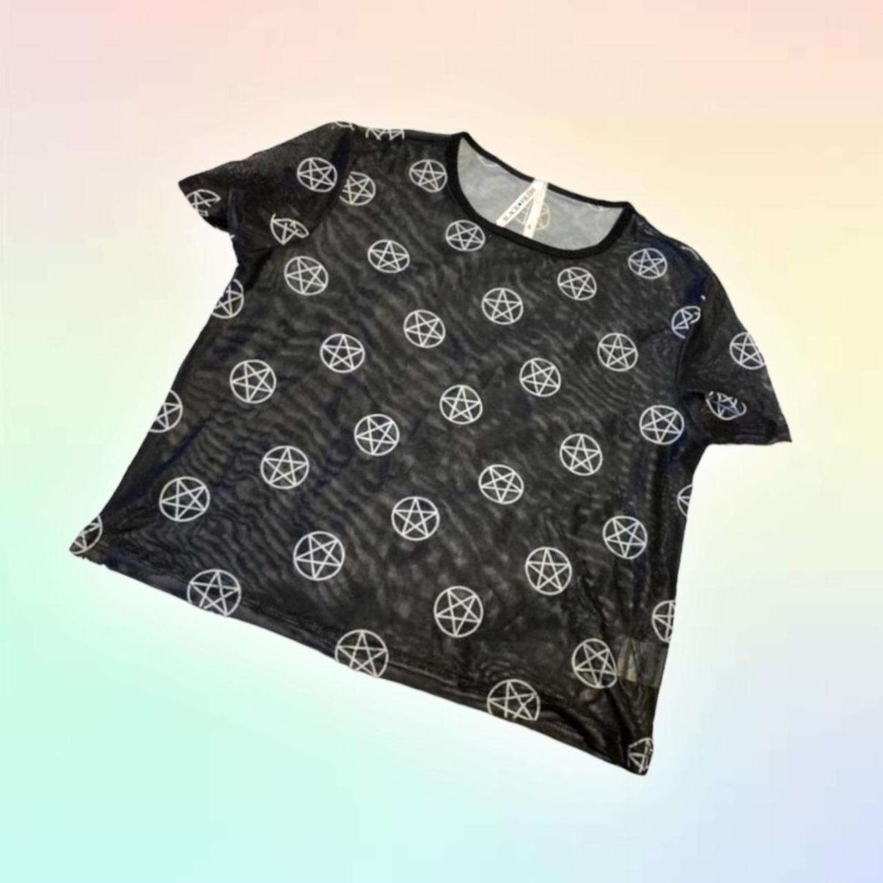 Pentagram print top from Dangerfield’s “Black... - Depop
