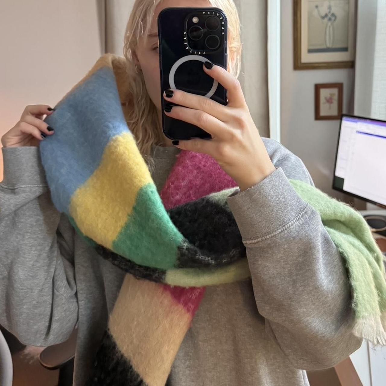 Fab scarf - looks a lot like the acne studios one... - Depop