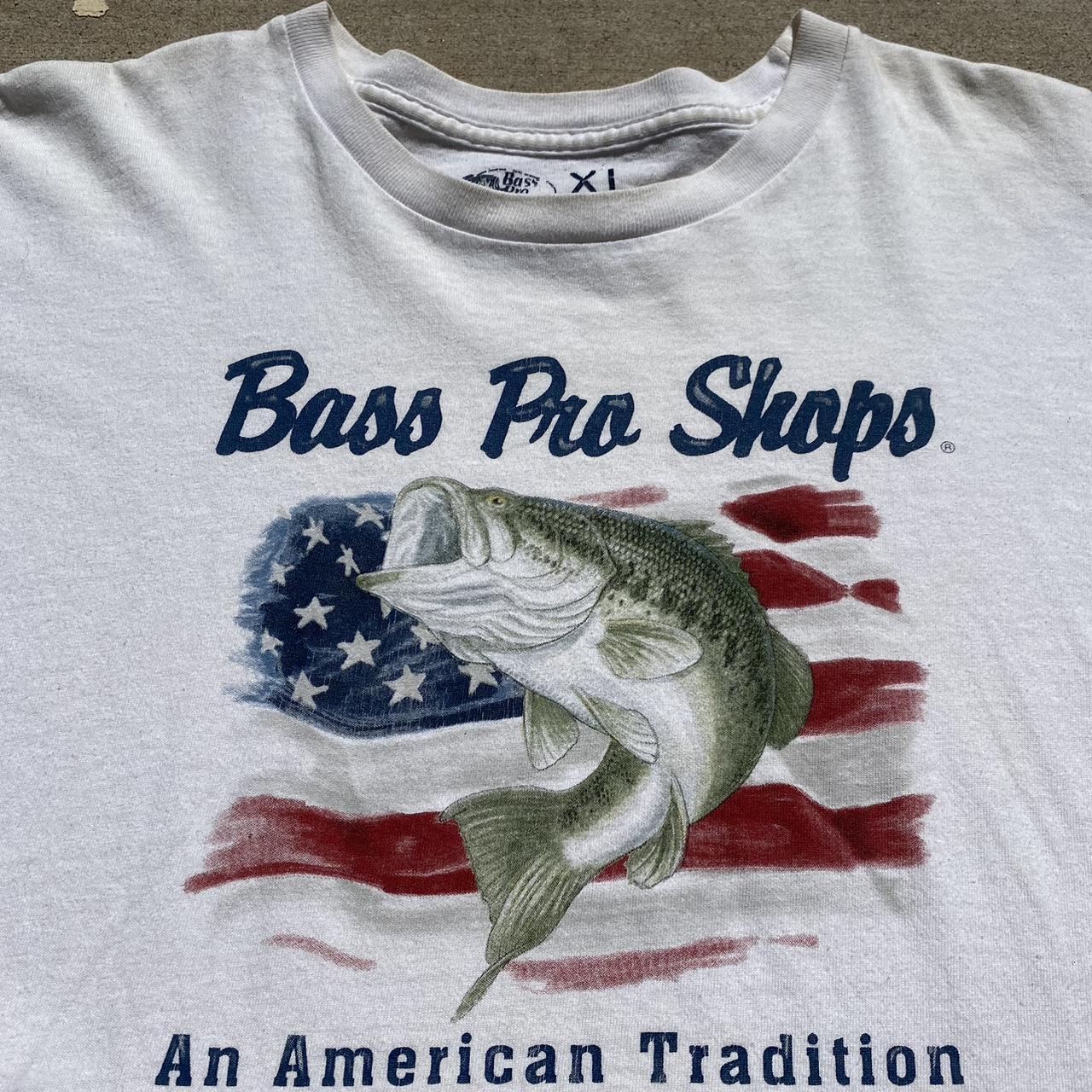 Bass Pro Shops graphic tee 🎣 • size XL (22x28) • In... - Depop