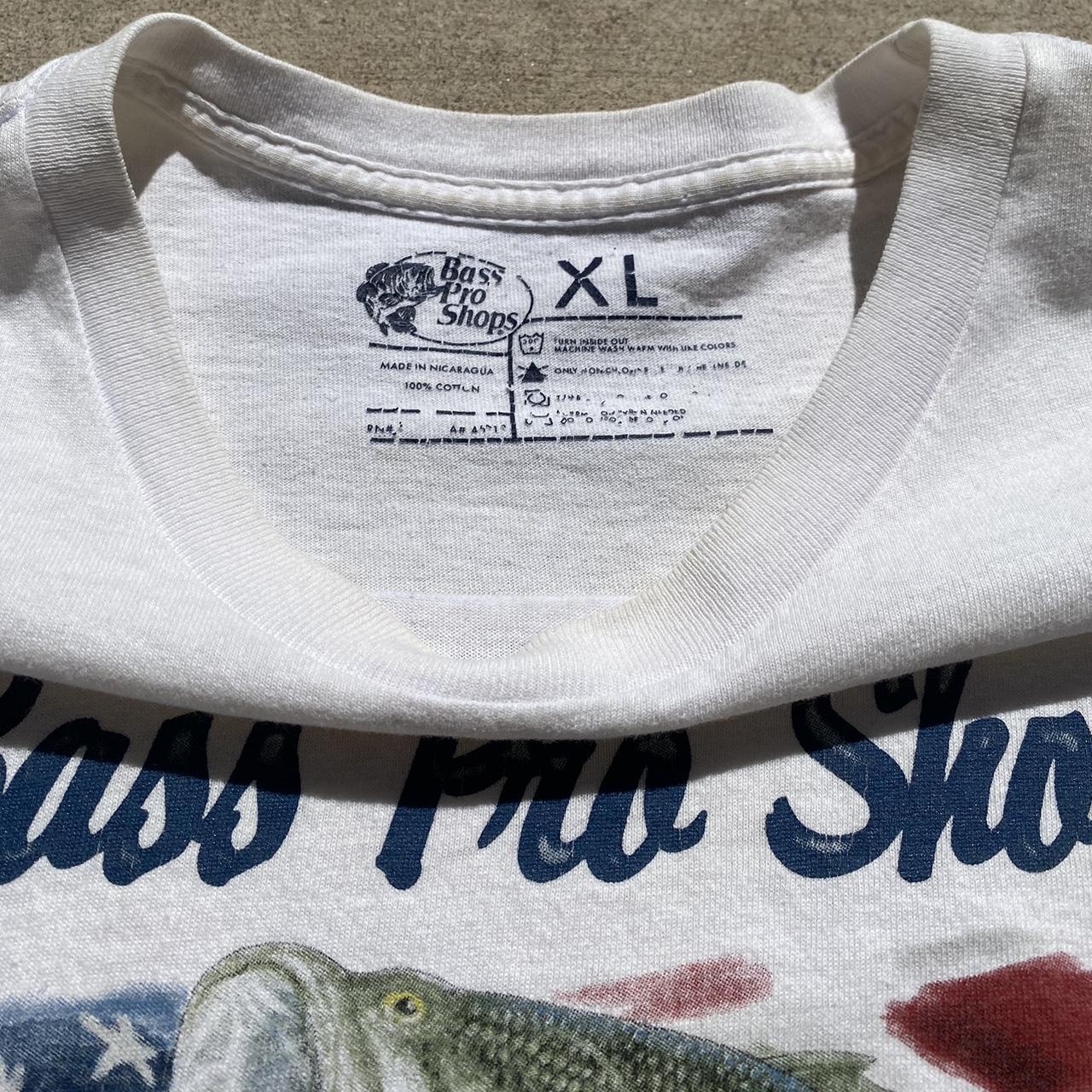 Bass Pro Shops graphic tee 🎣 • size XL (22x28) • In... - Depop