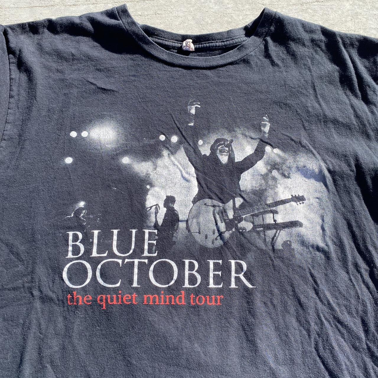 Blue October The Quiet Mind Tour Tee graphic tee 🎶 •... - Depop