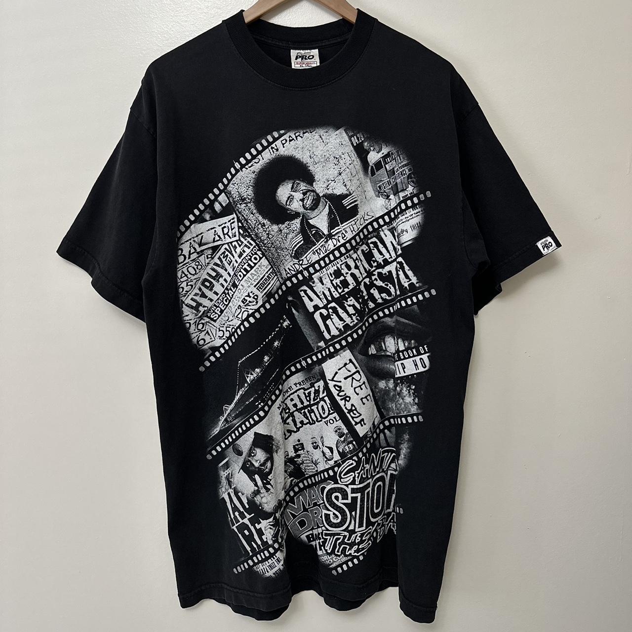 Crazy Vintage Mac Dre Rap Tee SIZE: XL Tall (on... - Depop