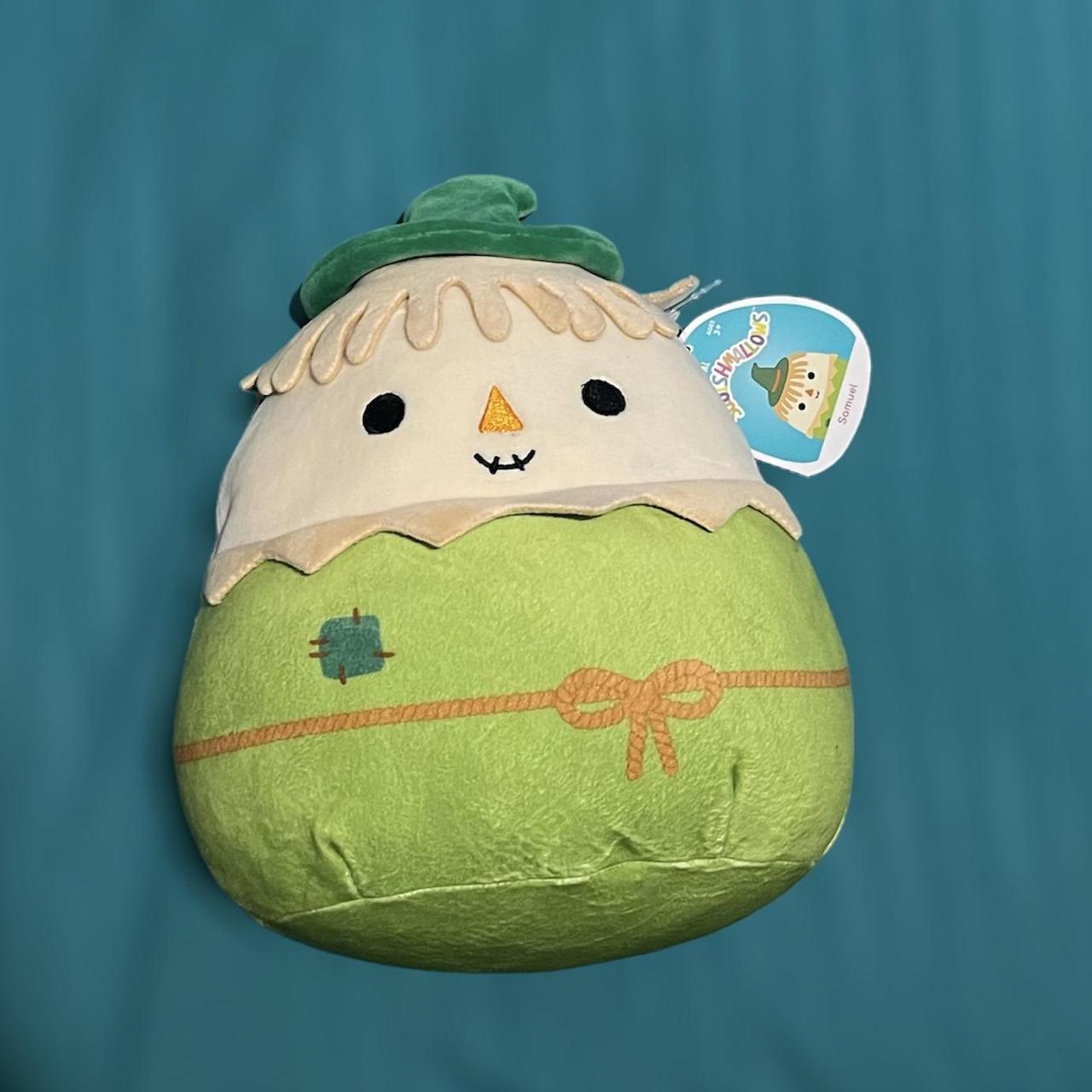 Samuel Scarecrow Squishmallow 8 inches Like... - Depop