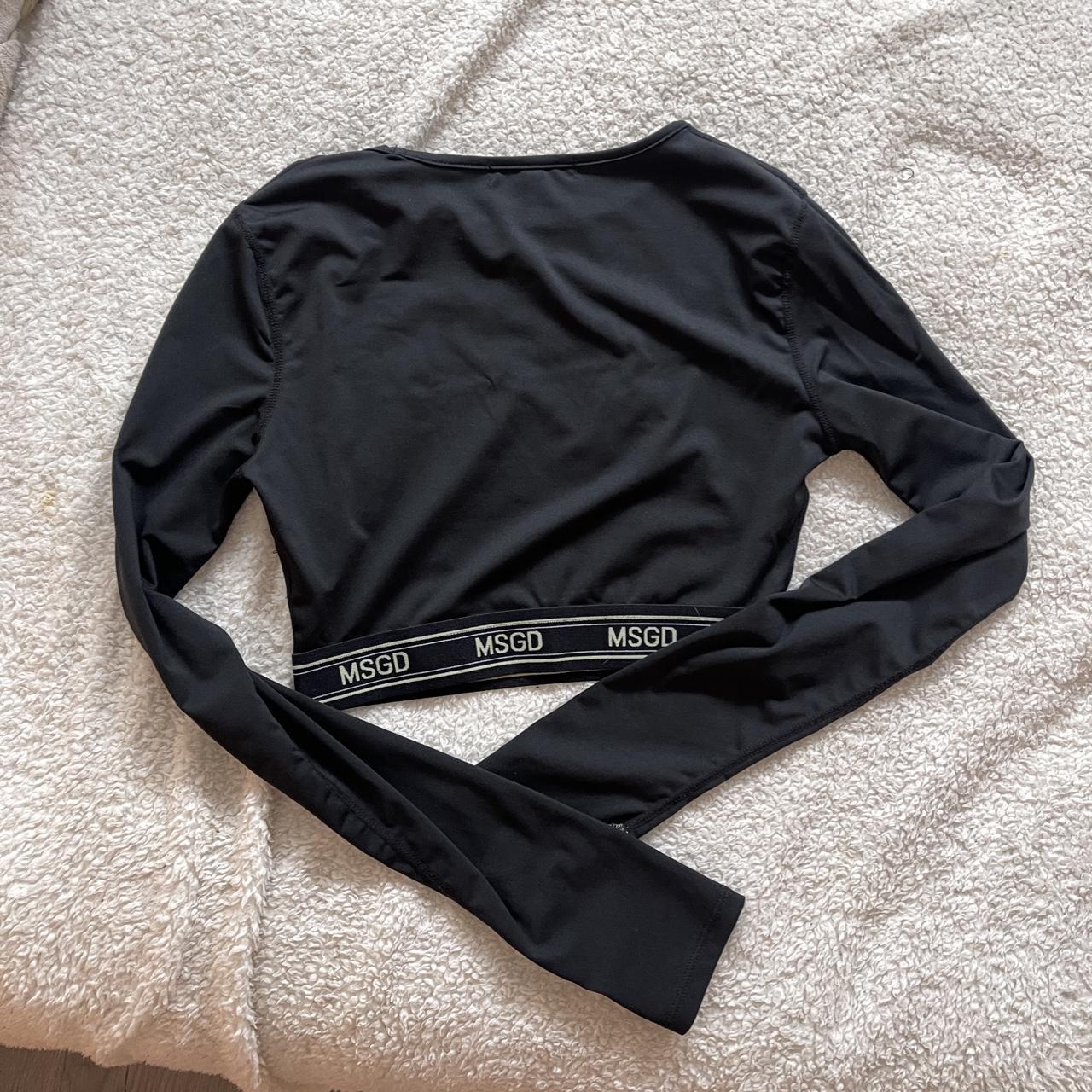 Missguided Long Sleeve Crop Top - Size 8/10 Very... - Depop