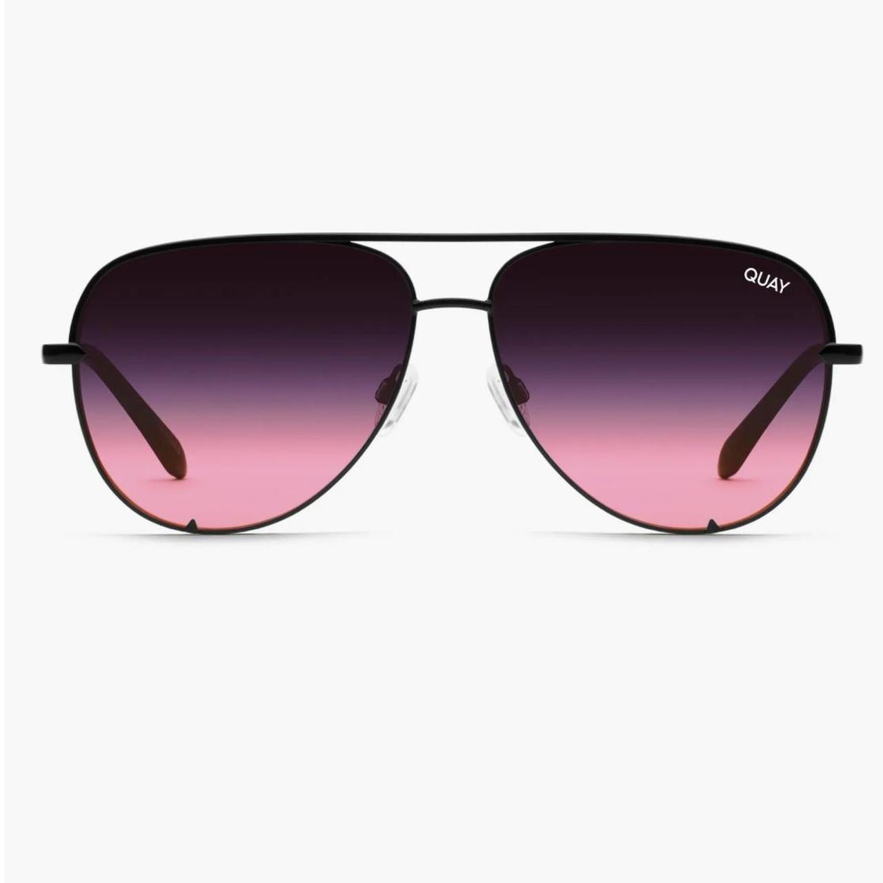 QUAY HIGH KEY MINI - BLACK/PINK GRADIENT BRAND NEW - Depop