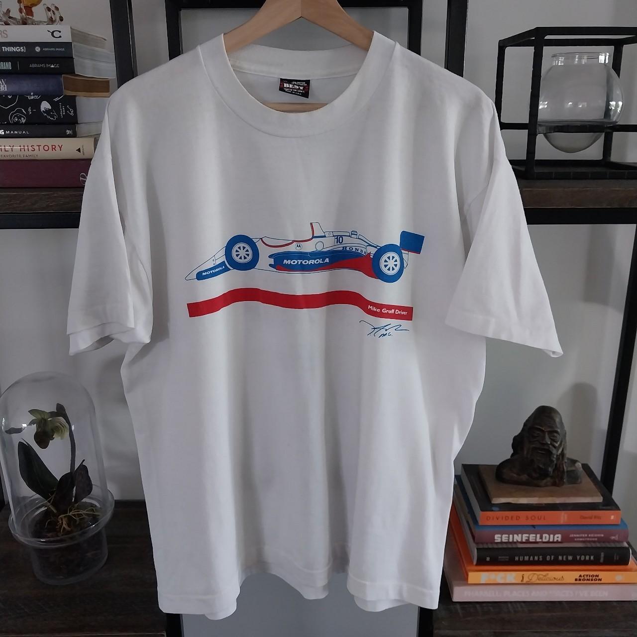 VINTAGE - MOTOROLA RACING TEAM/MIKE GROFF TEE,... - Depop