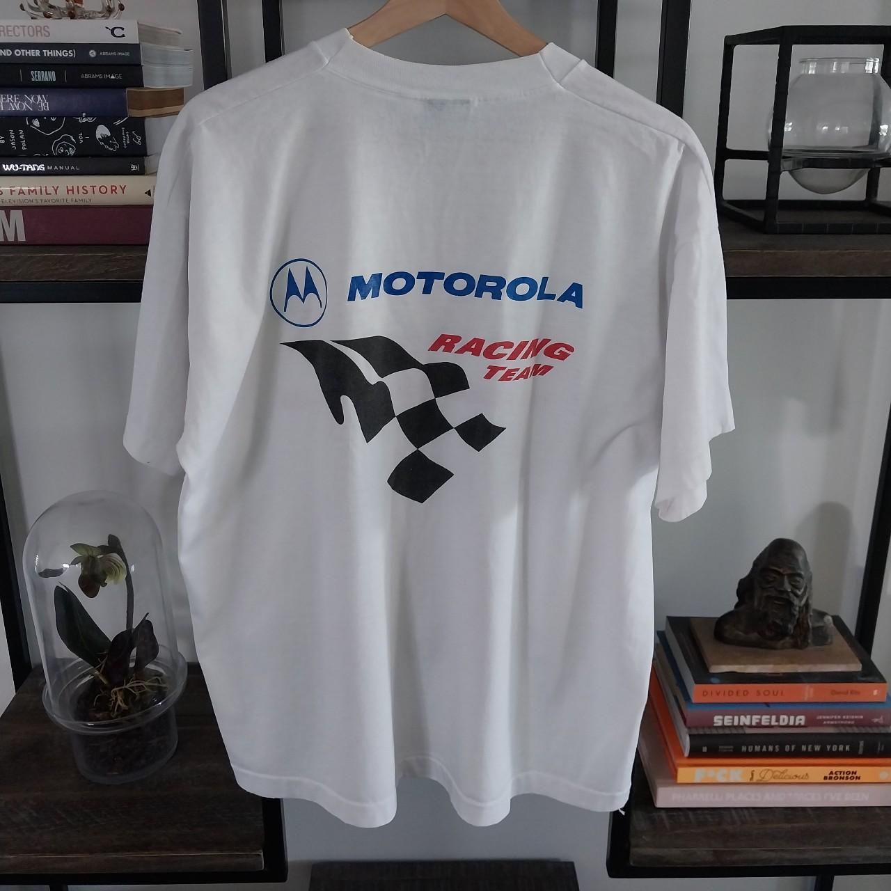 VINTAGE - MOTOROLA RACING TEAM/MIKE GROFF TEE,... - Depop