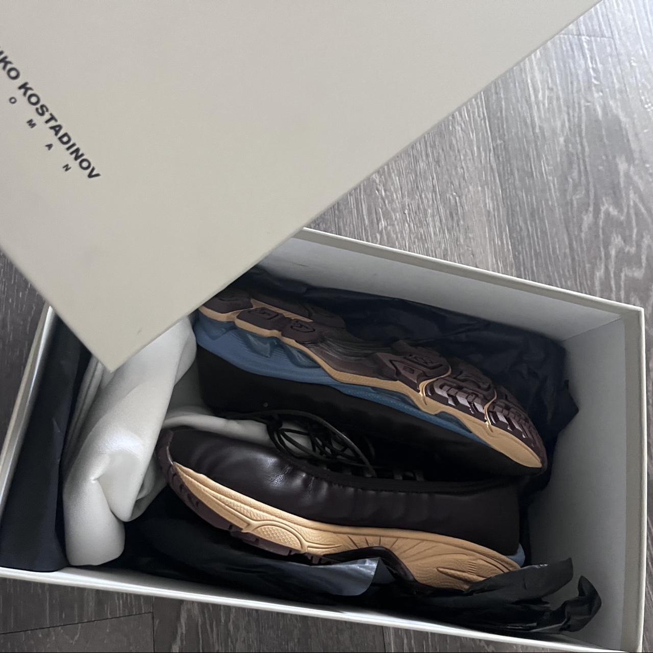 Kiko Kostadinov Ballet flat in brown shoe Size 6... - Depop