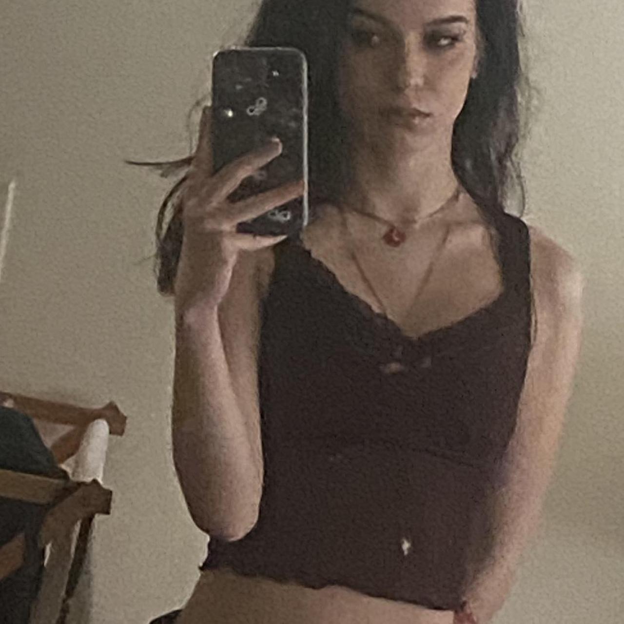 Unif Mars top dupe Size S, stretchy Worn... | Depop