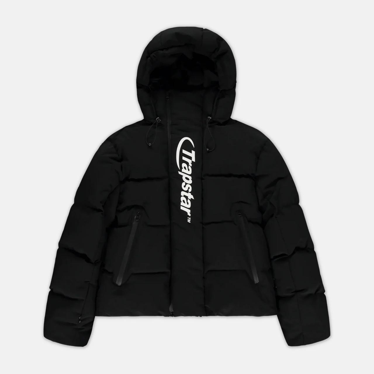 Trapstar Men's Black and White Coat | Depop