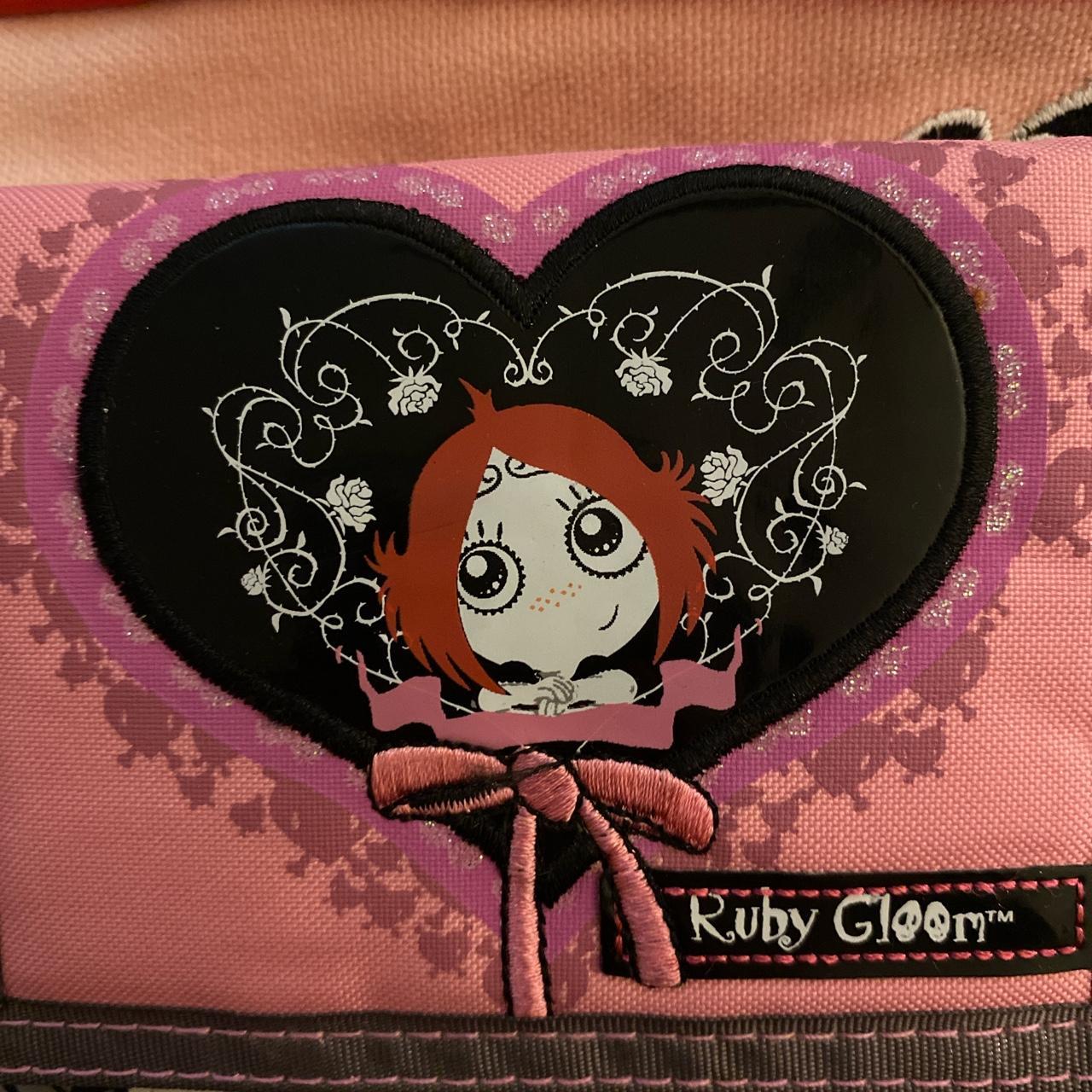Ruby gloom pink messenger bag with matching... - Depop