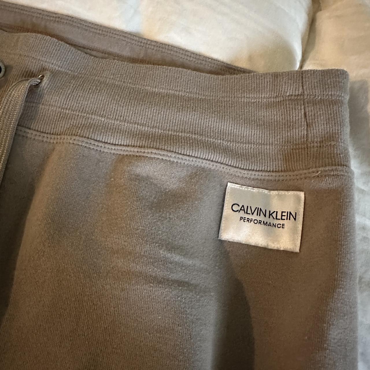 Calvin Klein sweatpants - size m - worn once -... - Depop