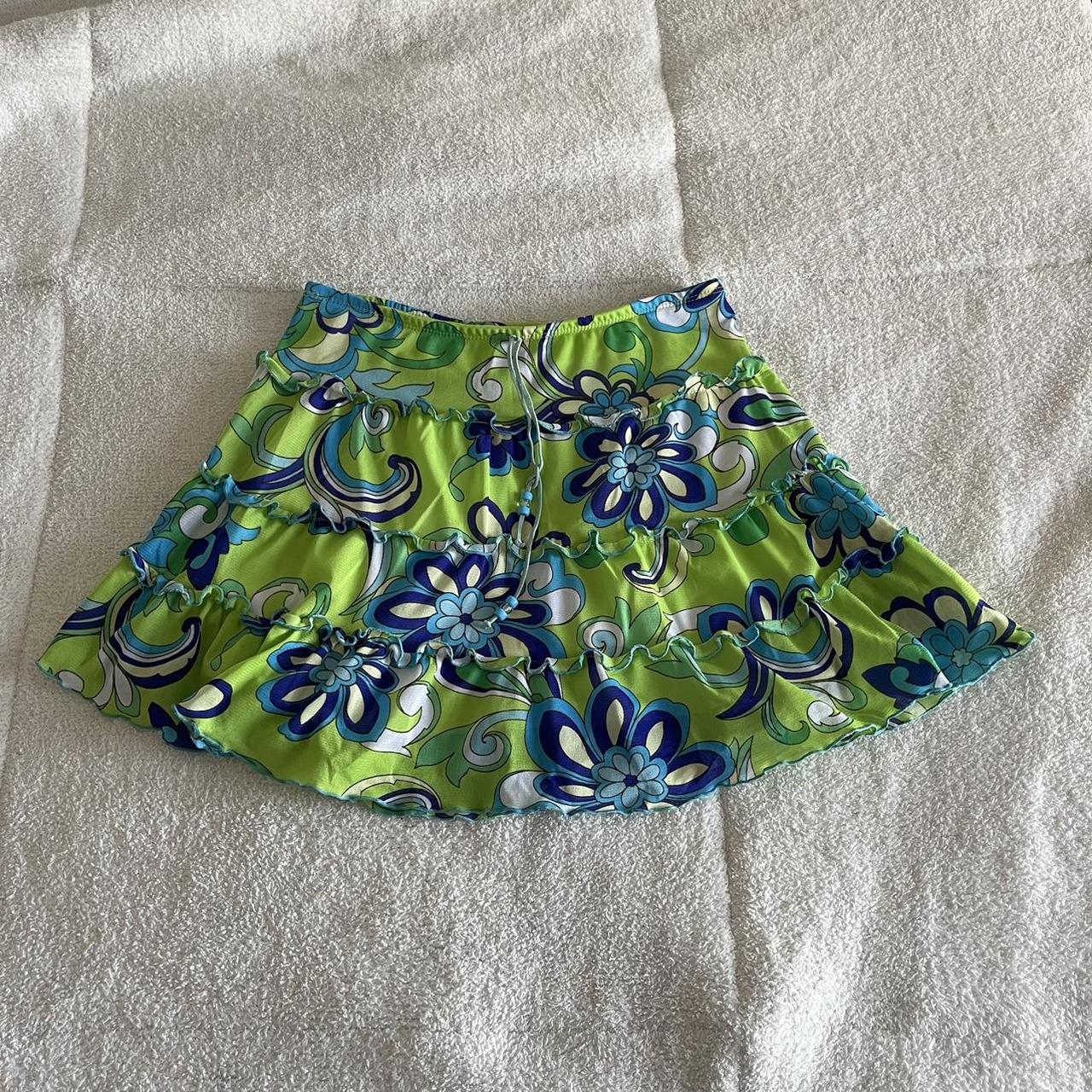 the cutest My Michelle? mini skirt with a white... - Depop