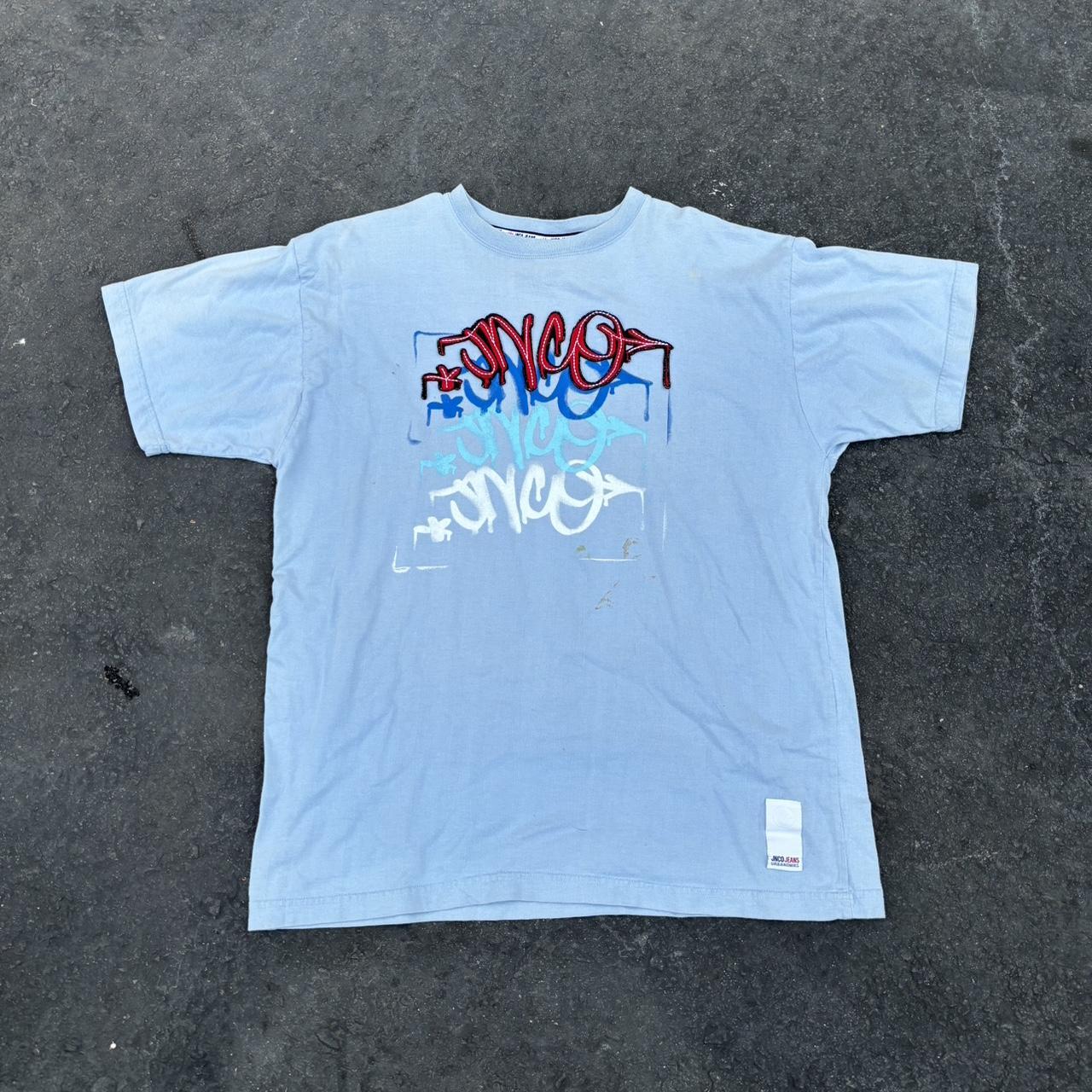 Jnco tee #jnco #baggy #y2k #skater #90s - Depop
