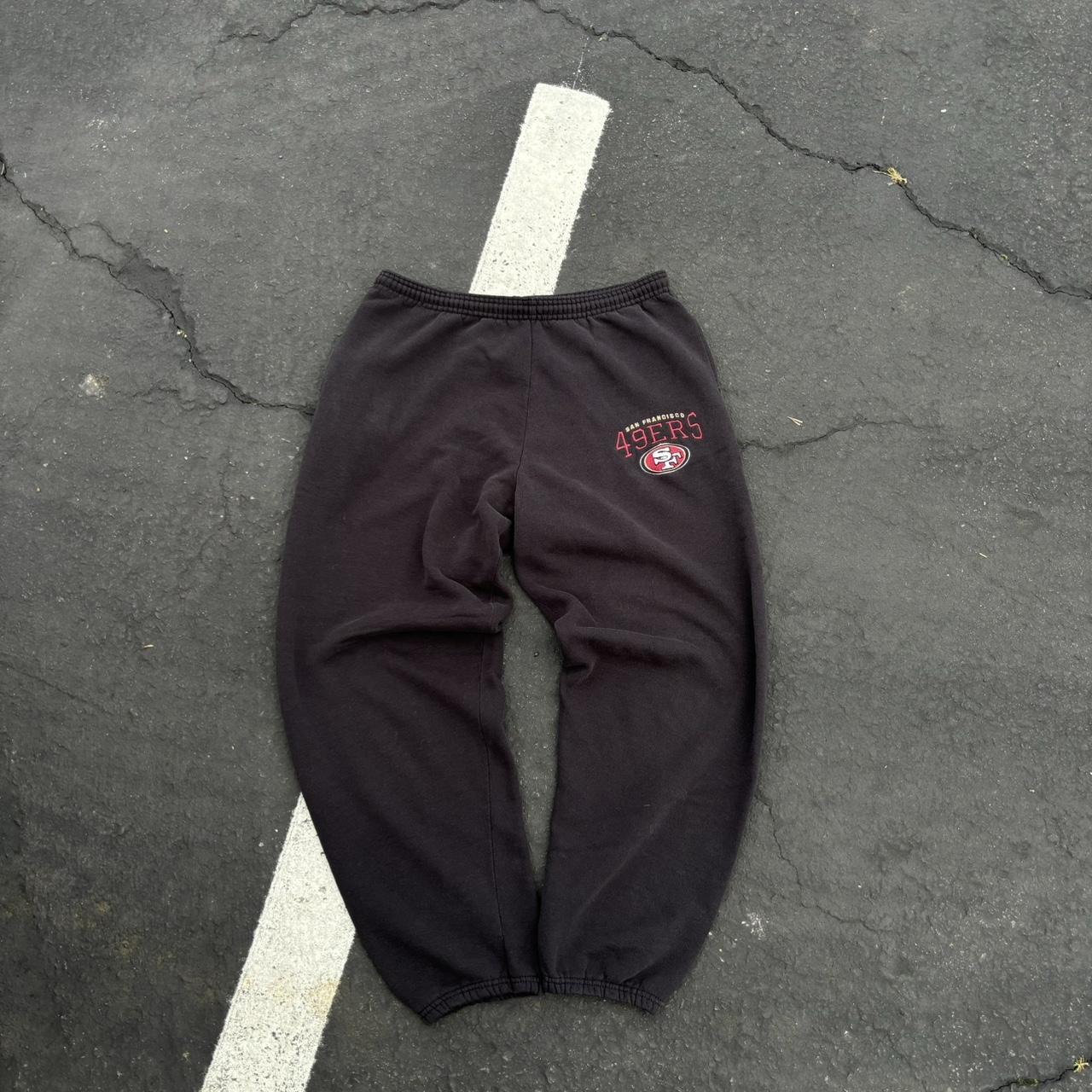 90s 49ers Lee sport sweats pants -thick material... - Depop