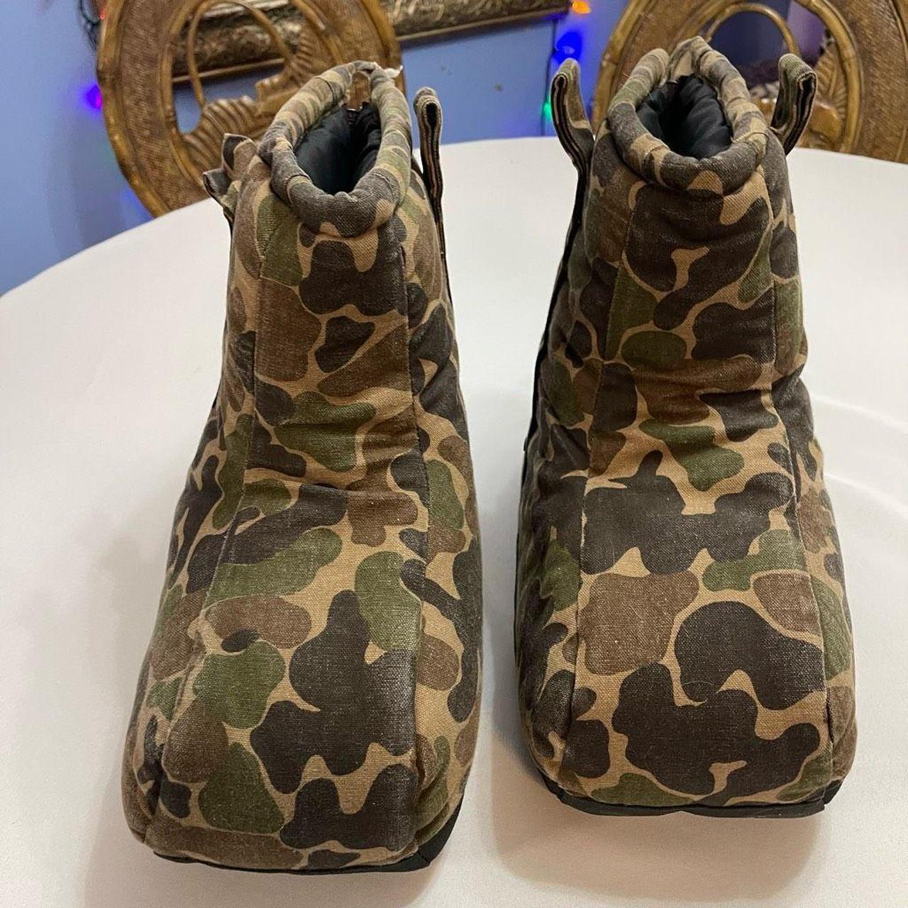 ICEBREAKER Camo Boot Covers Men's VTG Large Hunting... - Depop