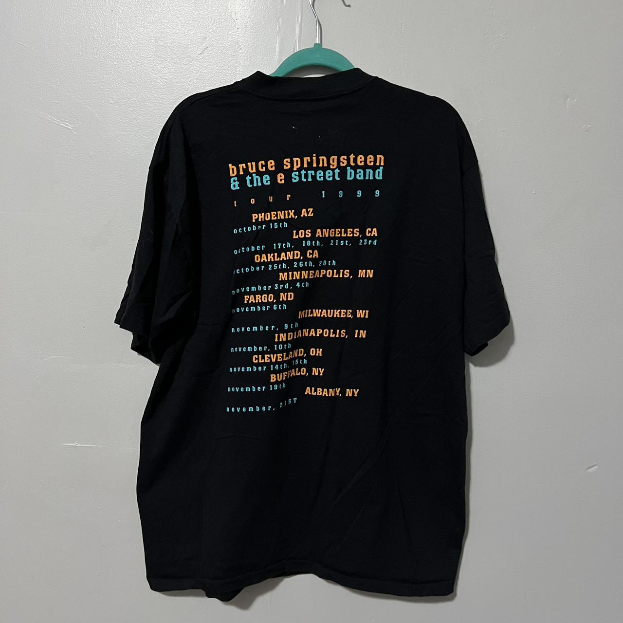 Vintage Bruce Springsteen Shirt 1999 Single stitch... - Depop