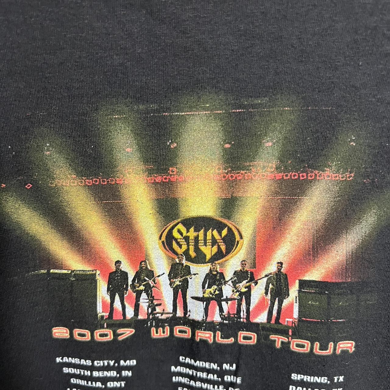 Vintage The Styx Band Tee Shirt Come sail away... - Depop