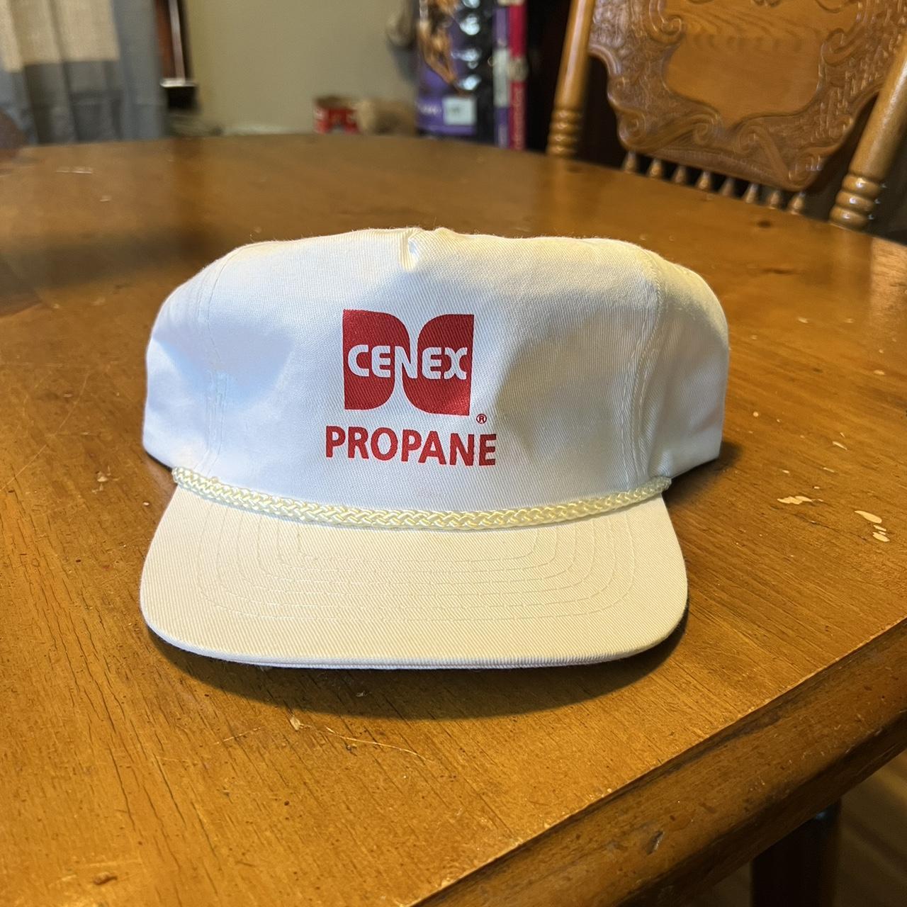 Vintage Cenex Propane Trucker Hat 90s Made in the... - Depop