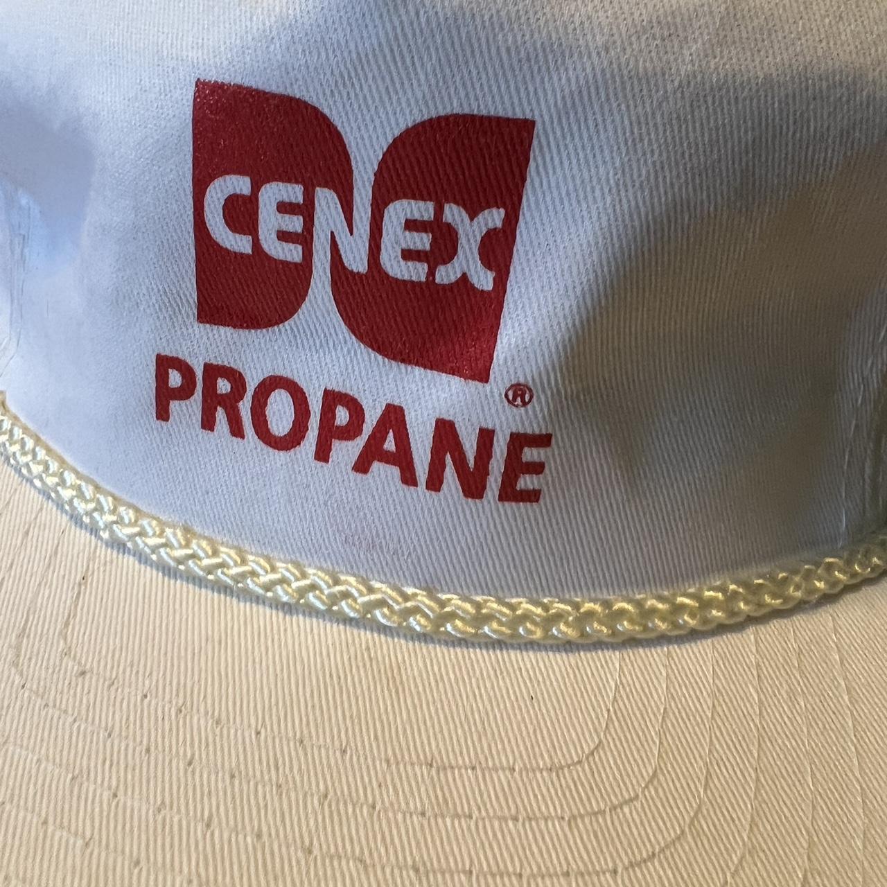 Vintage Cenex Propane Trucker Hat 90s Made in the... - Depop