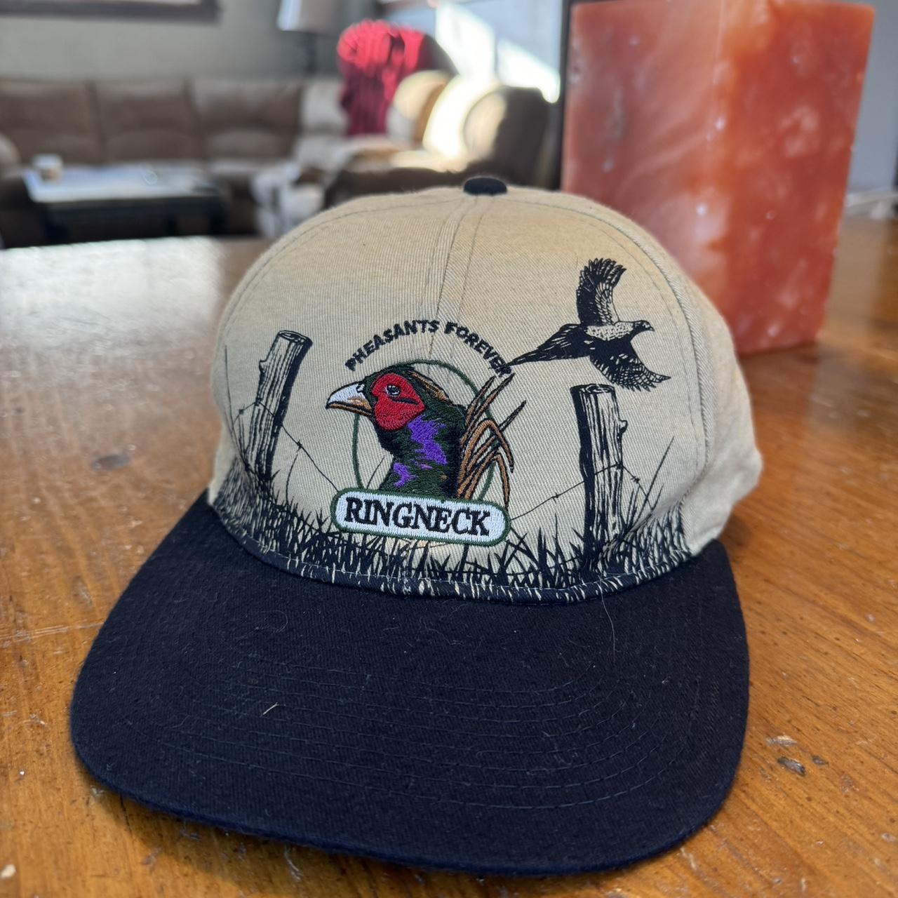 Vintage Pheasants Forever Hat 90s Size is osfa... - Depop